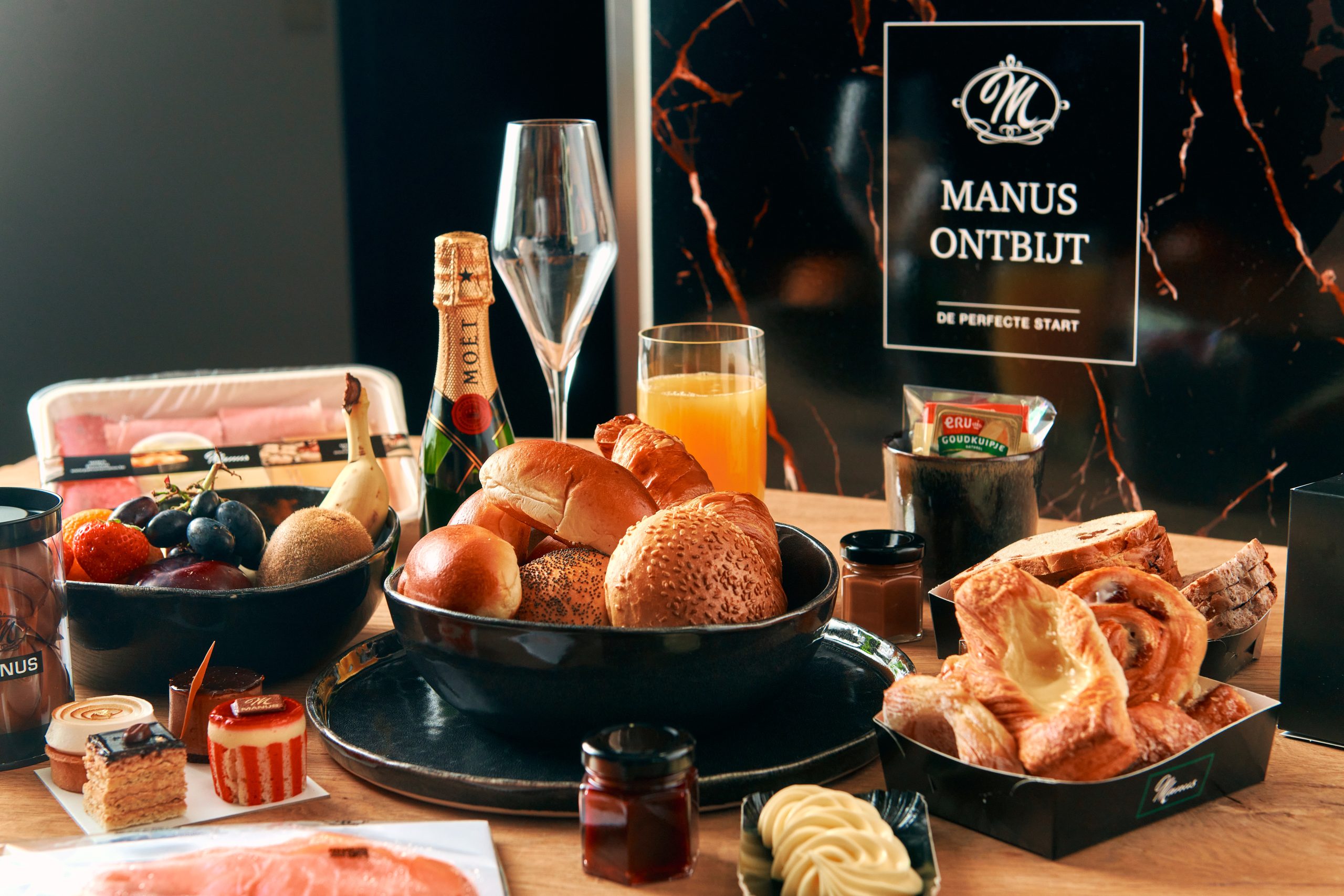 Ontbijten aan huis - Patisserie Manus
